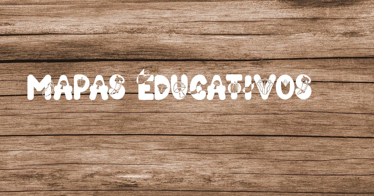 Mapas Educativos en Rojo: Herramientas Visuales para Estudiar Geografía